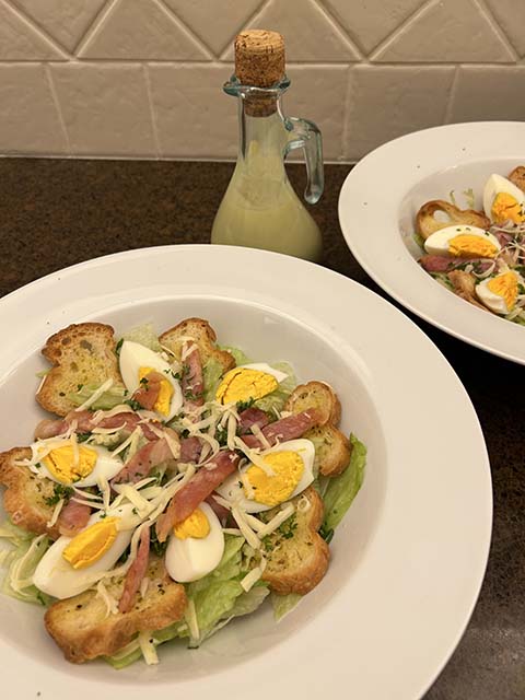 Caesar Salad – Not-r | SBA's Kitchen @ Home