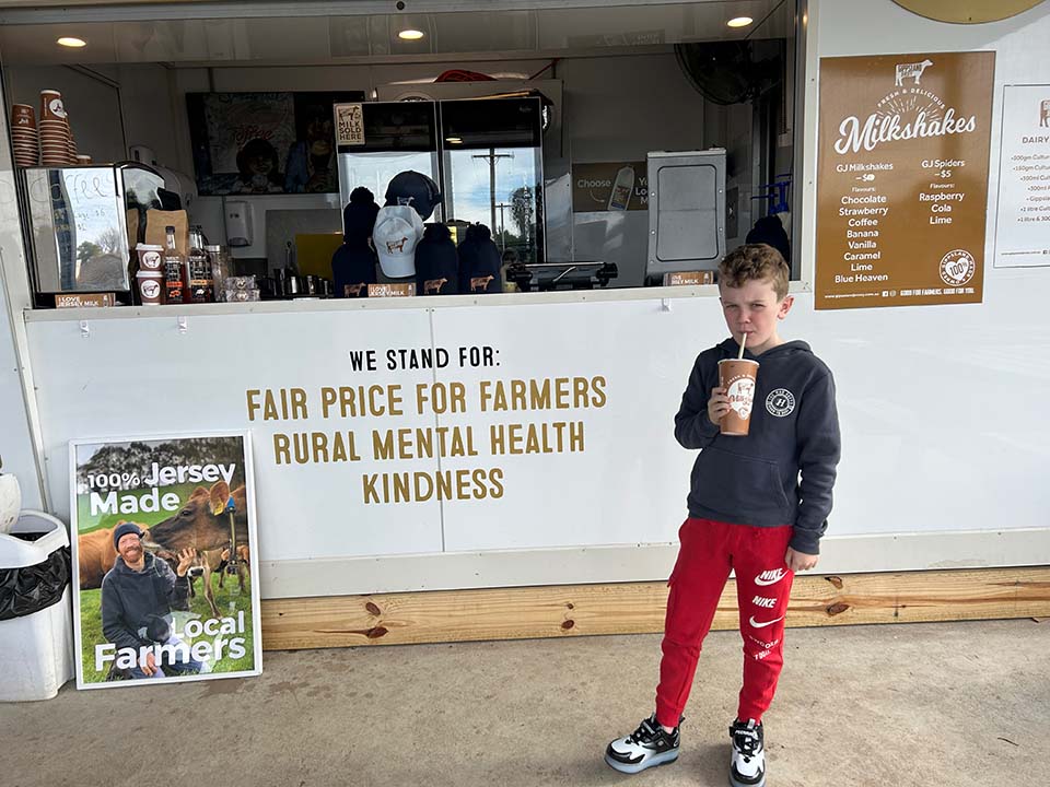 Gippsland Jersey – Milkshake Shack – Stratford | SBA's Kitchen @ Home